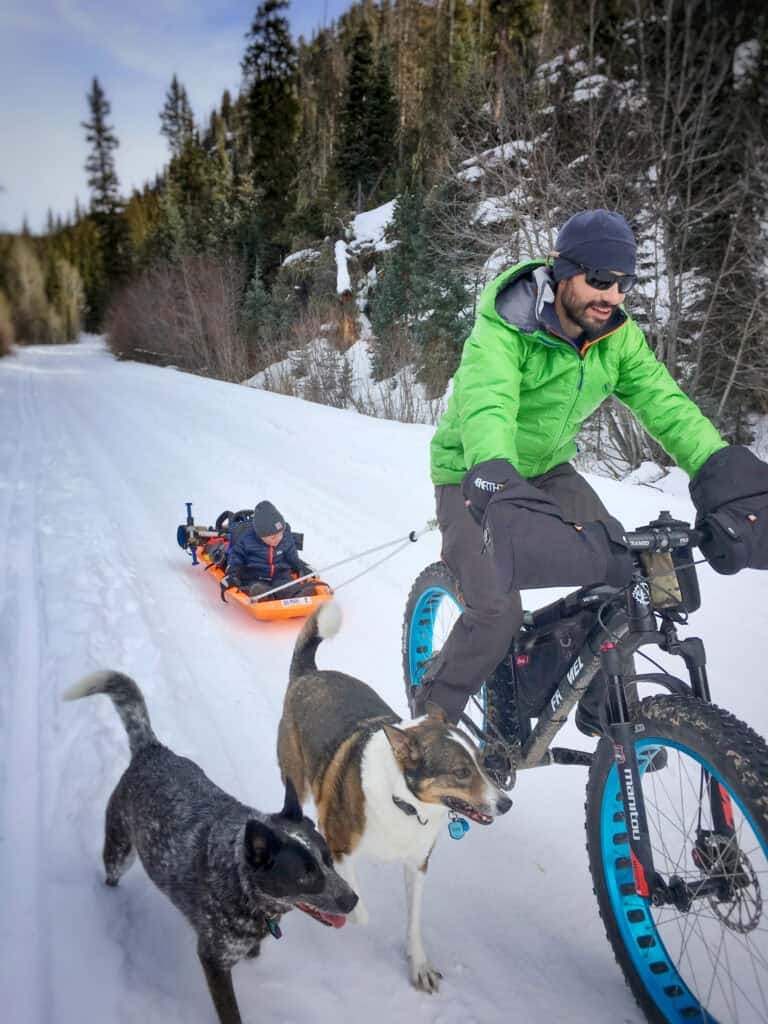 Fatbike Pulk - SkiPulk